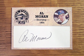 The Amazing Shea Stadium Autograph Project: #12) AL MORAN