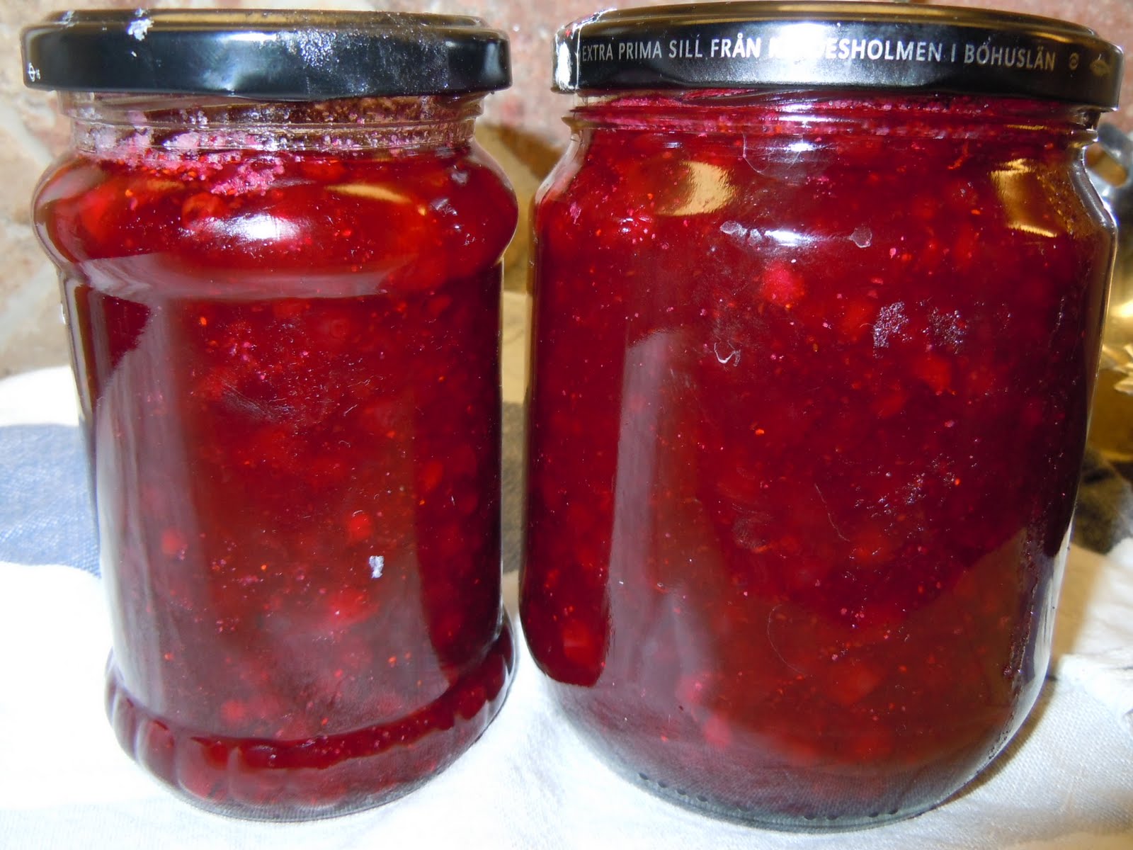 Äppelmos och Lingonsylt