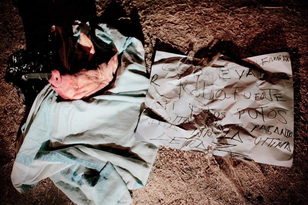 Milky Blacks: Notes from the Crime Beat: A Message From Los Zetas