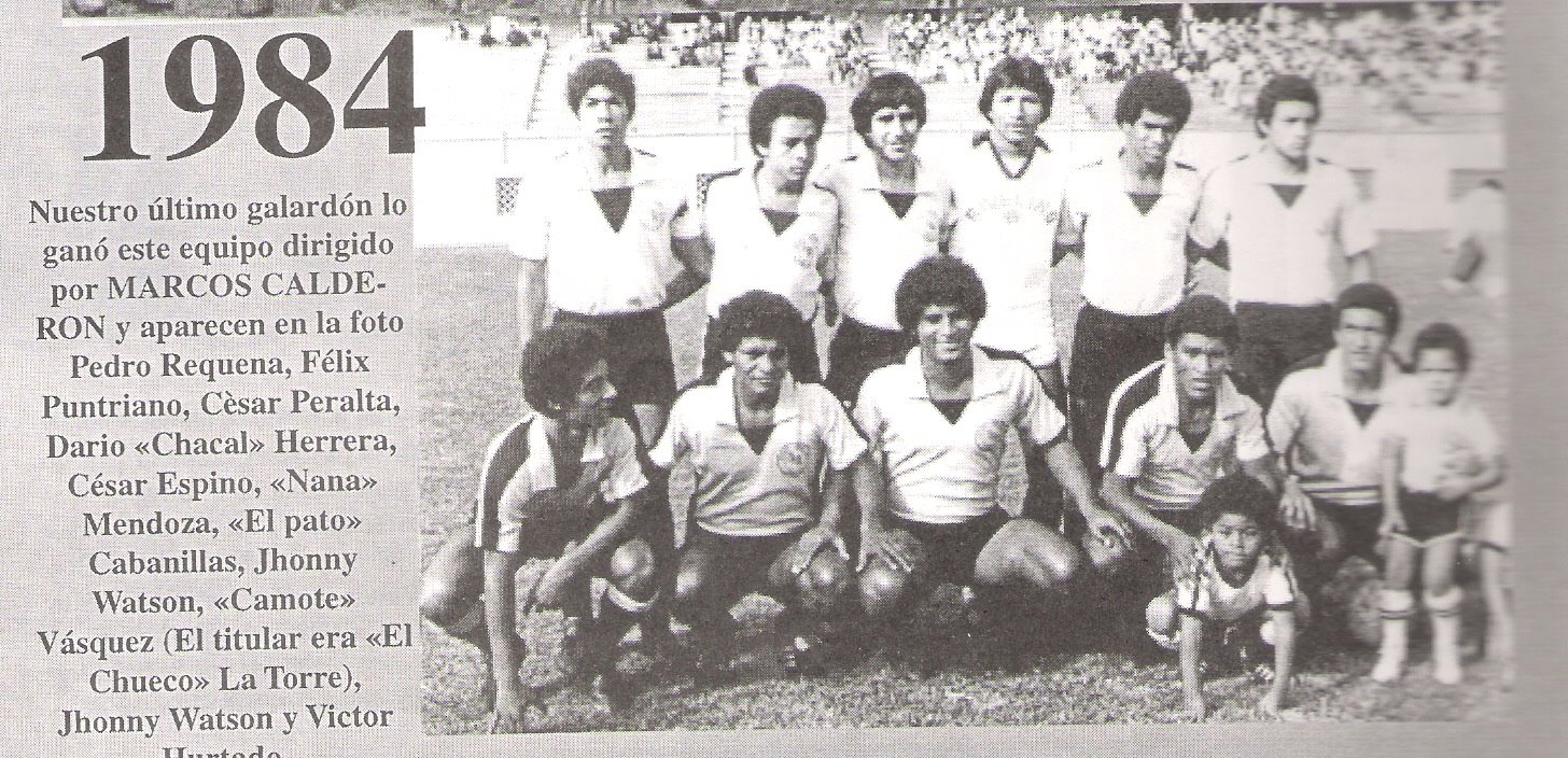 La Esquina Rosada: Ultimo Campeonato con Marcos Calderón