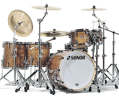 Sonor Delite Series in Walnut Roots | Find your Drum Set | Drum Kits ...