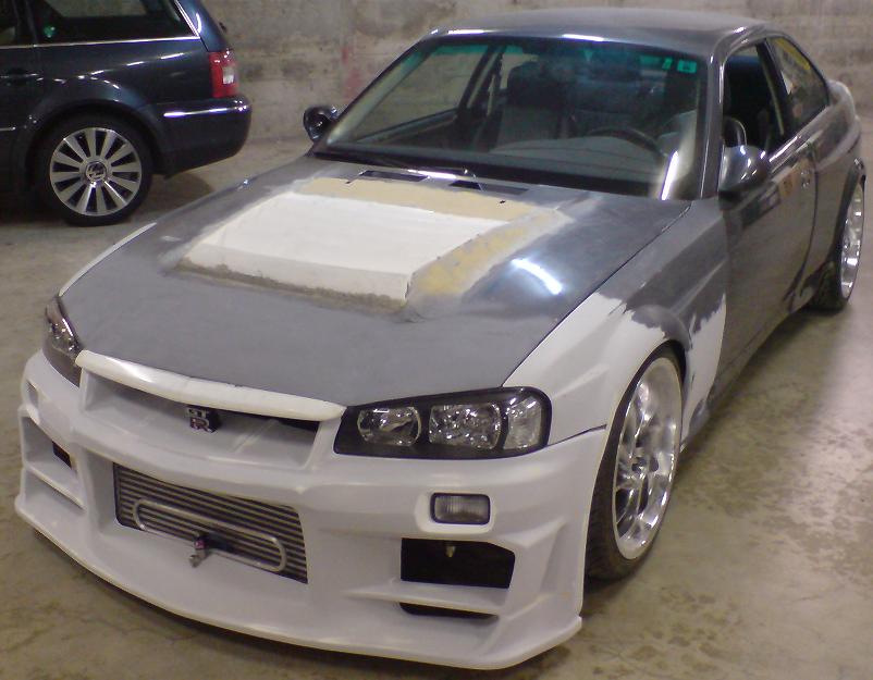 Skyline GTR R34 réplica basada en el BMW E36 Coupé - Foro Coches