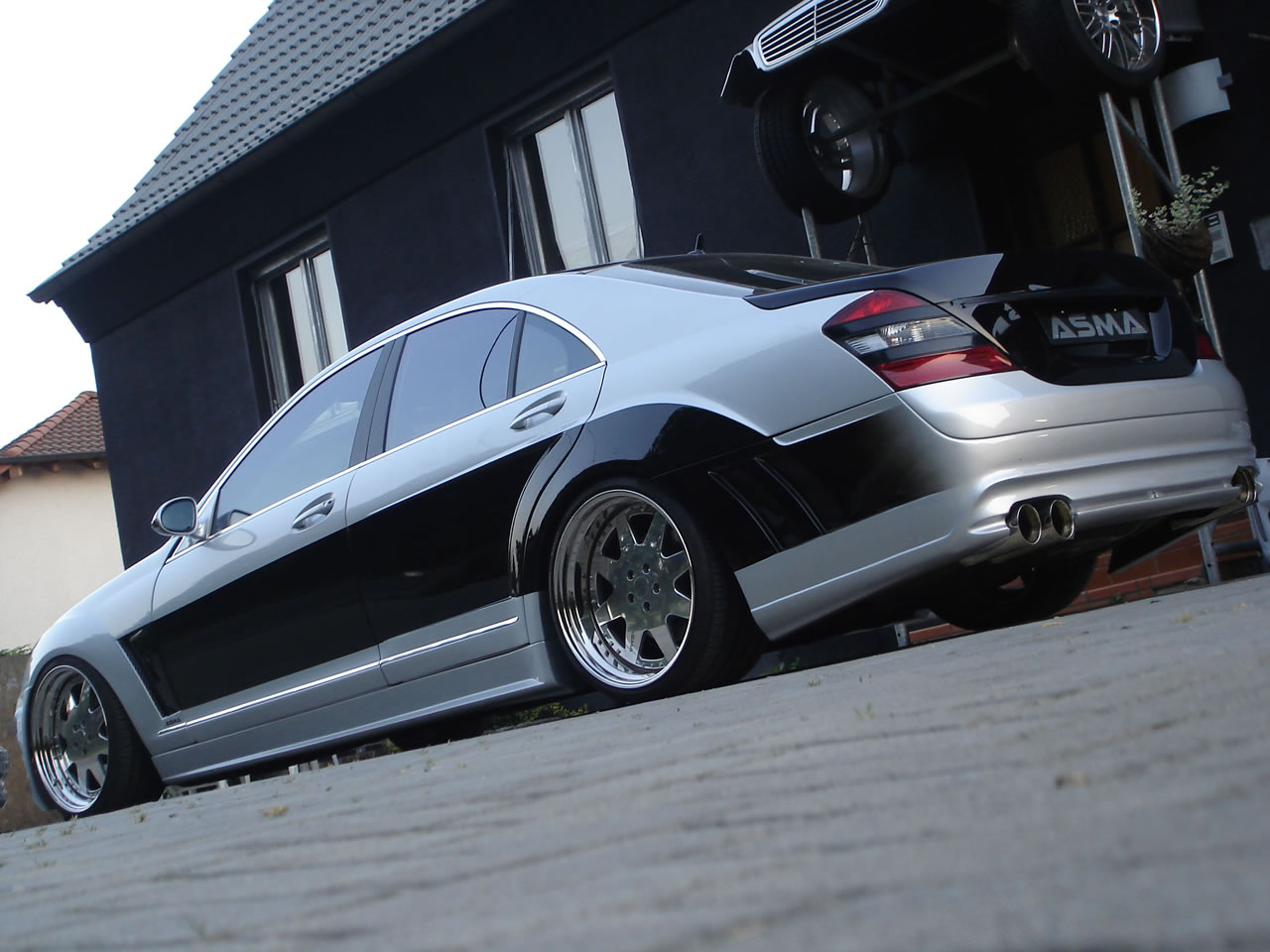 mostcar123321: Mercedes S-Class Tuning: ASMA Design Eagle II Sport Edition