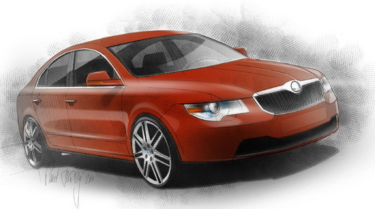 THE CAR: New Skoda Superb Fastback Design Concept