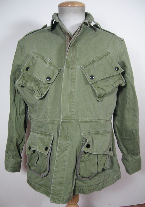 SANFORIZED: M42 US ARMY WWII JUMP JACKET