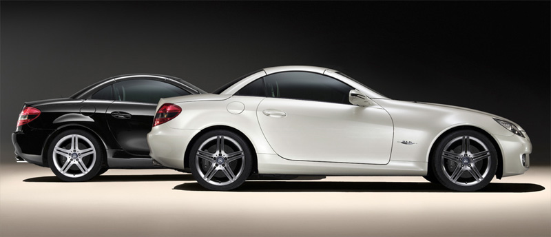 Best Car and Wheels: 2009 Mercedes SLK 2LOOK