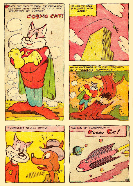 APOCOLYTE'S WORLD OF COMICS: THE ORIGIN OF COSMO CAT