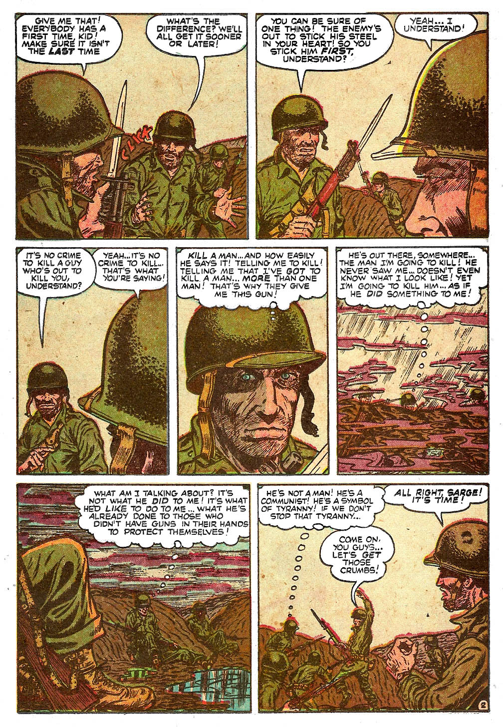 APOCOLYTE'S WORLD OF COMICS: WAR: KILL OR BE KILLED - Atlas' "FIRST ...