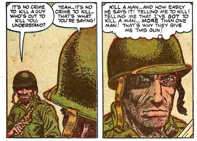 APOCOLYTE'S WORLD OF COMICS: WAR: KILL OR BE KILLED - Atlas' "FIRST ...