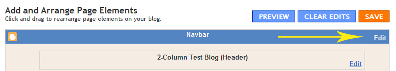 Blogger Navbar Options *Tutorial* | Bea + Elle