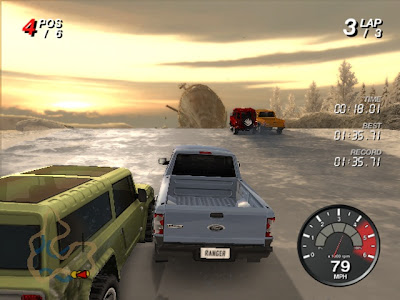 Games de PS2 em CD: OFF ROAD RACING - Ford Land Rover