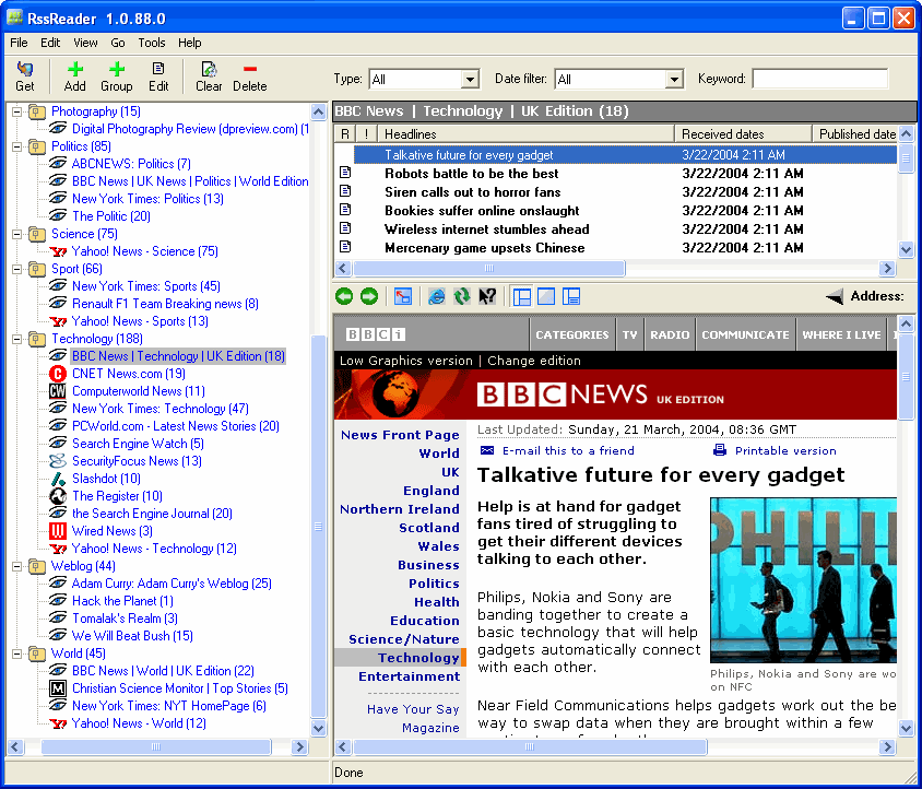 Top rss reader windows - niceOlfe