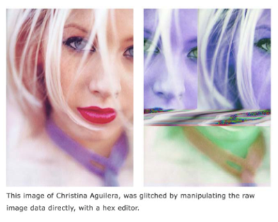 communication technology: 'Glitch Aesthetics' Iman Moradi