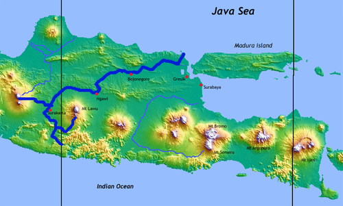 GEONATURE and CULTURE CORNER: BENGAWAN SOLO....di mana air mengalir ...