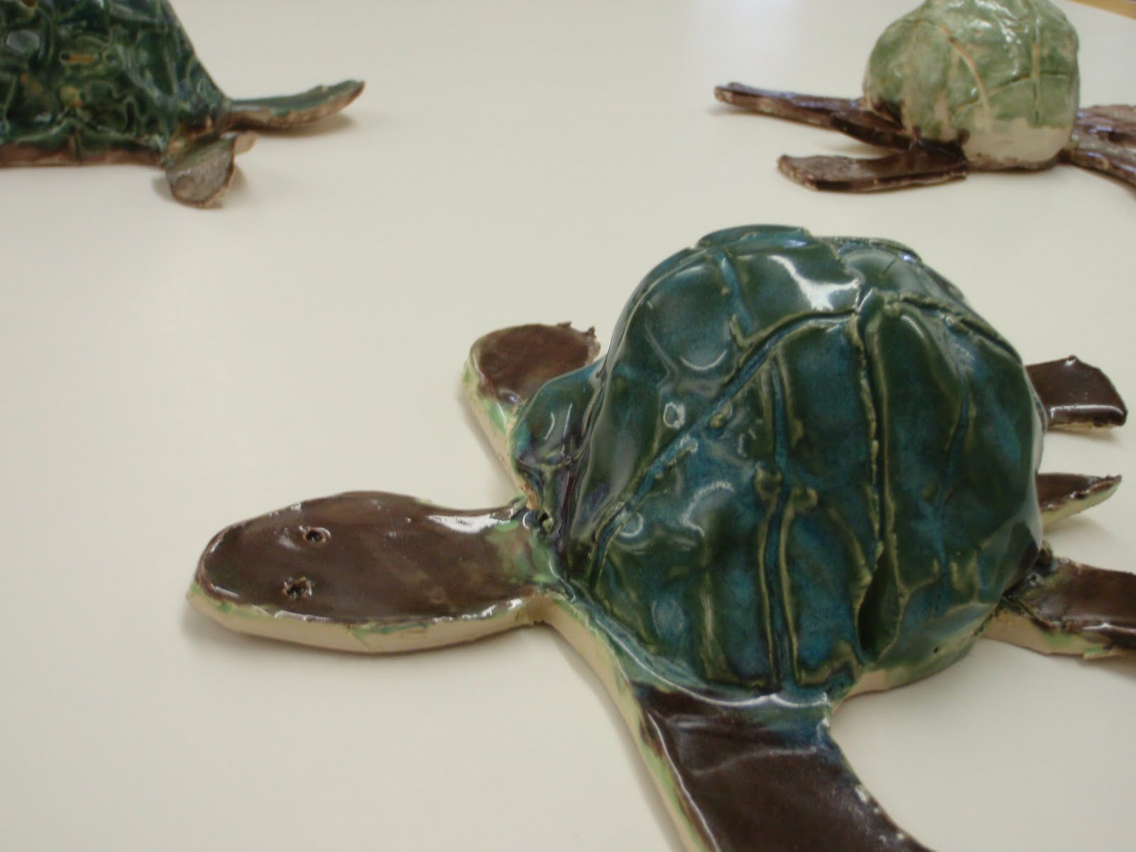 Chin Colle: Clay Turtle Rattles