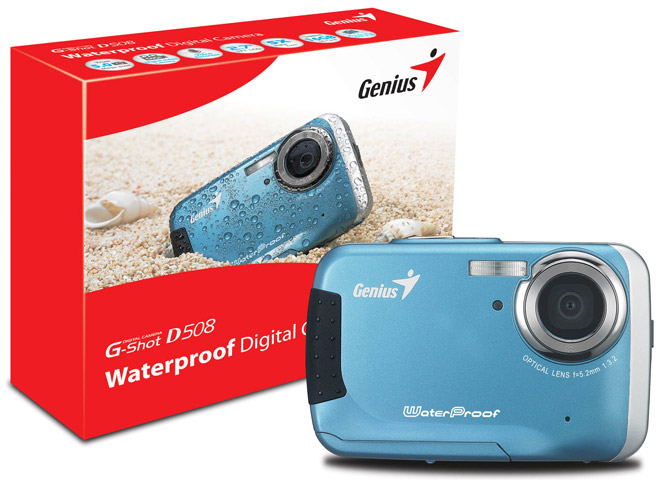 Genius lanza una nueva cámara digital resistente al agua ~ El Blog de ...