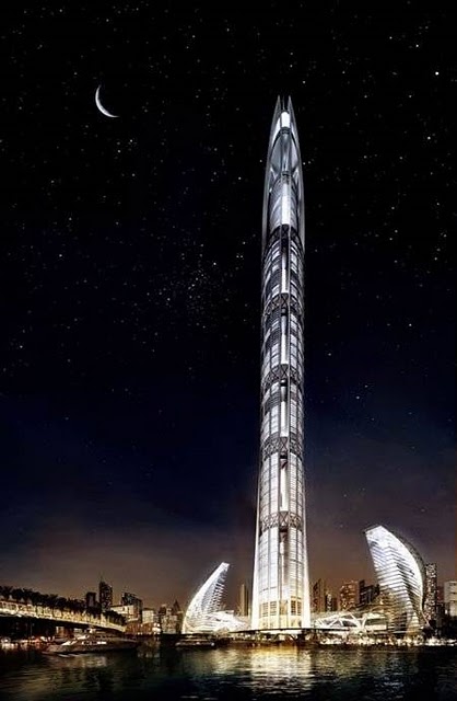 Amazing World: Nakheel Tower To Beat Burj Dubai
