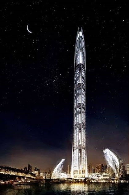 Amazing World: Nakheel Tower To Beat Burj Dubai