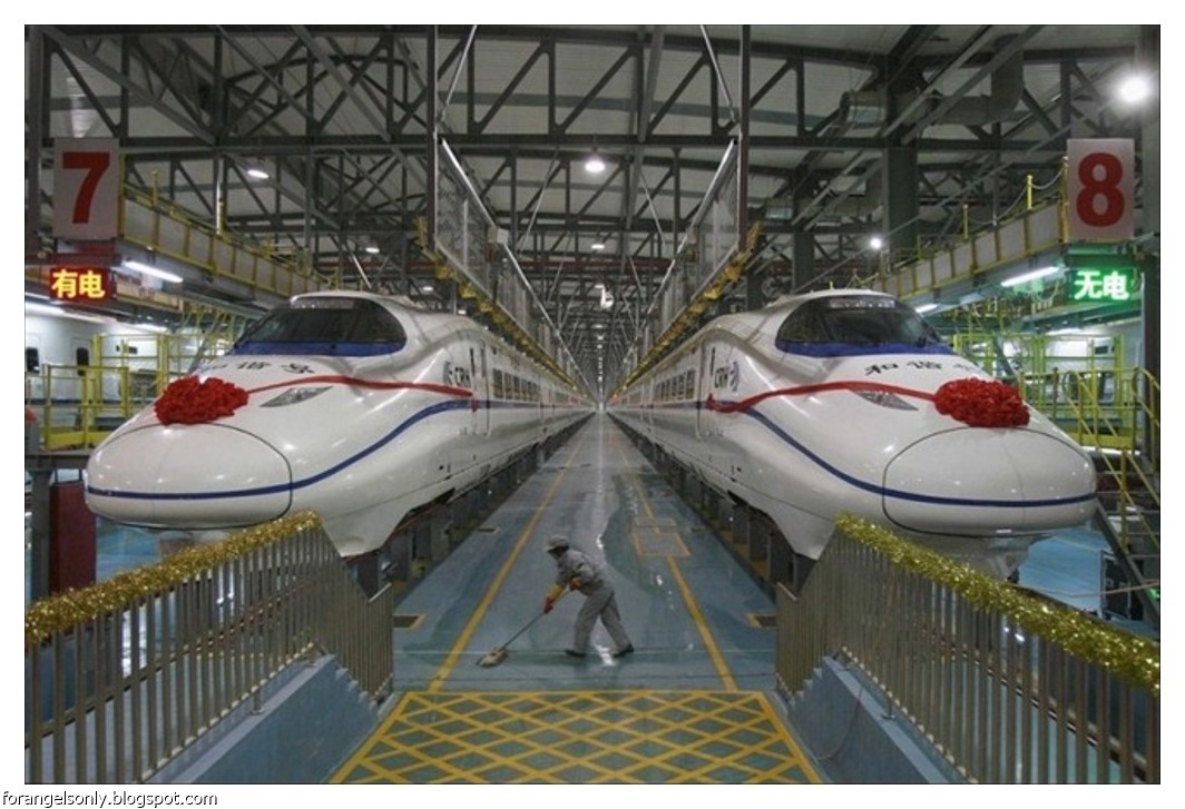 China passenger train hits 300 mph, breaks record ~ ForAngelsOnly