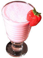 MALTEADA DE FRESA | Comiendo Rico Y Saludable