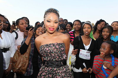 TV with Thinus: BREAKING. Pam Andrews drops by e.tv's Popstars chilly ...