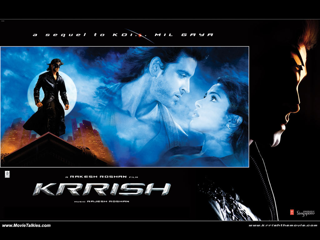 Los Ojos del Espectador: krrish un super heroe de la india