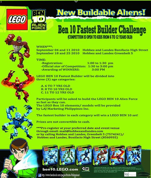 DeCaFFeiNaTeD: The Ben 10 Fastest Builder Challenge