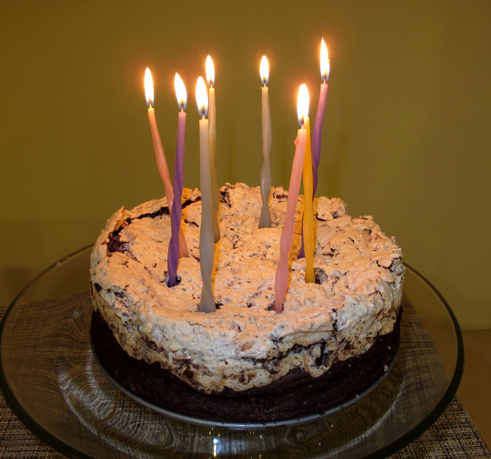 NuM NuM: Chocolate and Almond Meringue Cake