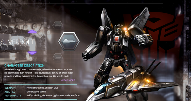 Blog de Transformers de mdverde: WFC: Avance multijugador. Arcee y ...