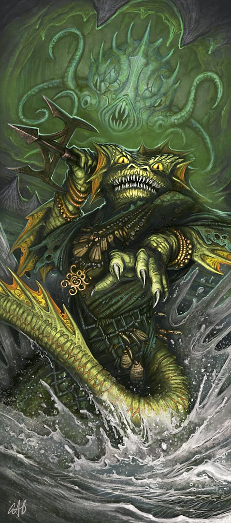 The DOODLES, DESIGNS, and aRT of CHRISTOPHER BURDETT: The Sea Demon's ...