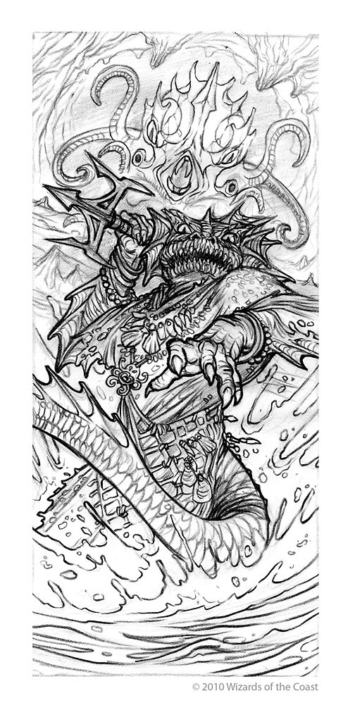 The DOODLES, DESIGNS, and aRT of CHRISTOPHER BURDETT: The Sea Demon's ...