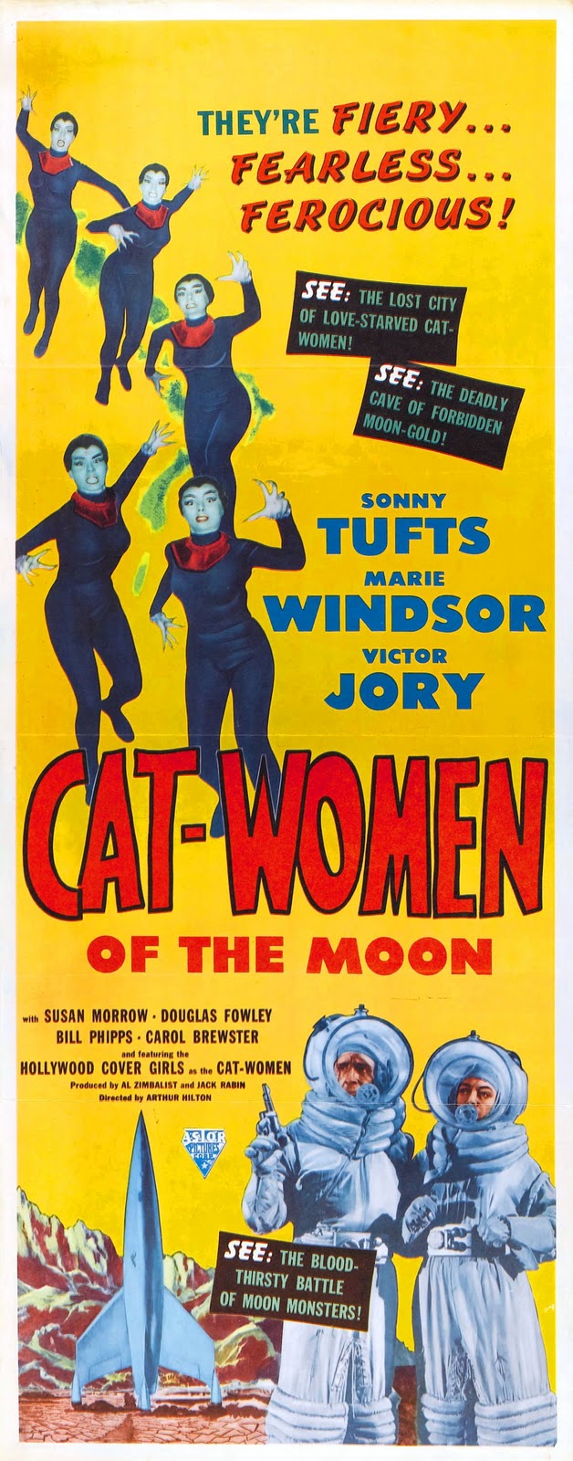 SPACE MONSTER: CAT-WOMEN OF THE MOON aka MULHERES GATO DA LUA - 1953