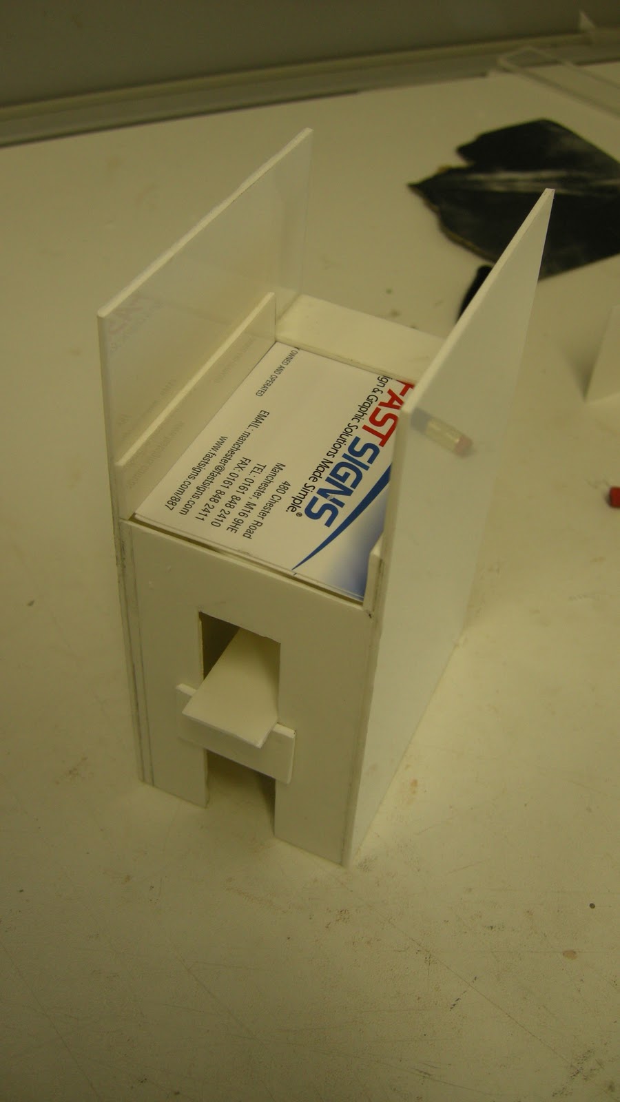 Extended Major Project: PEZ Card Dispenser: Dispensing Maquette