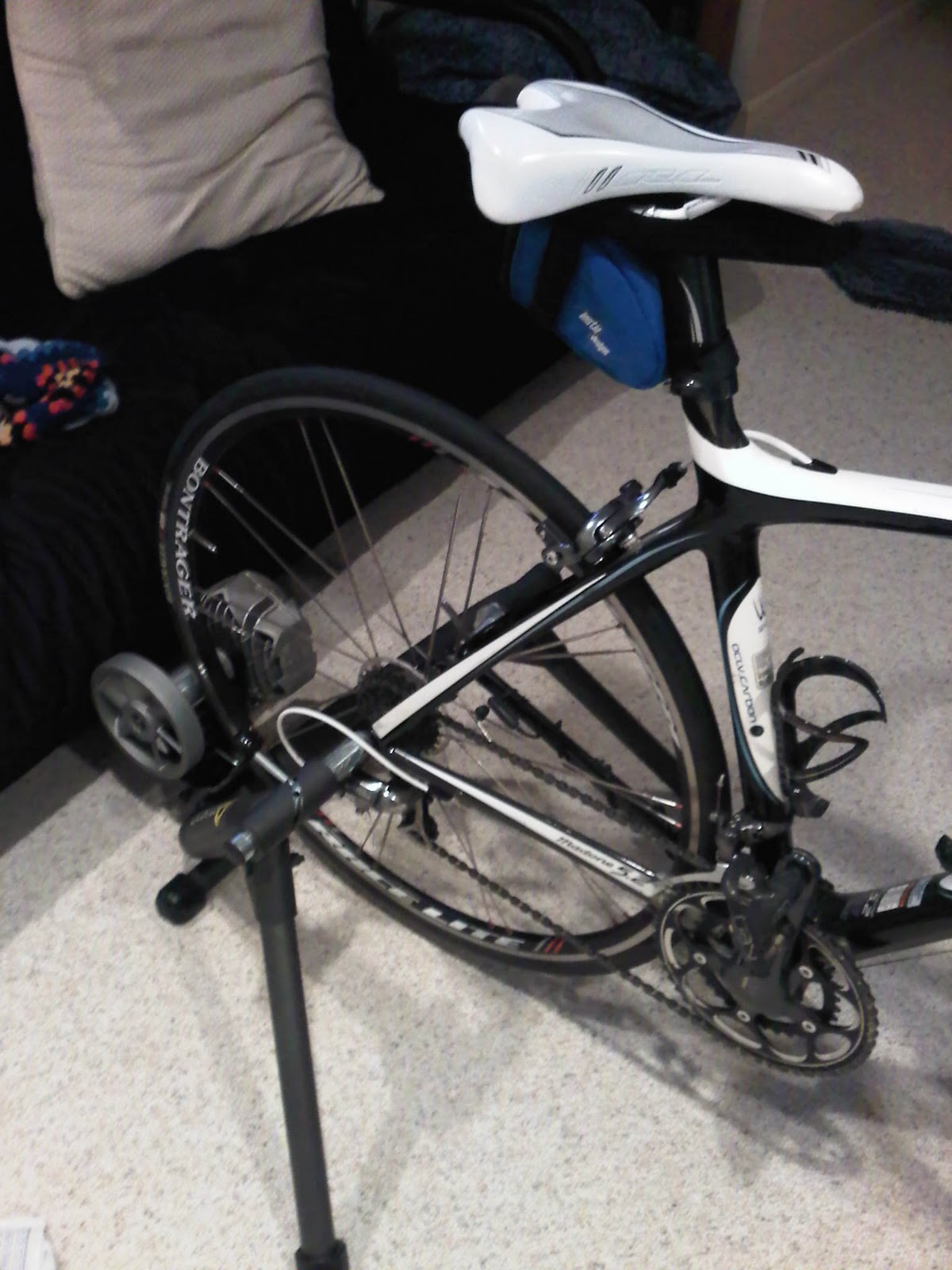 Human, MD: Gear: CycleOps Fluid 2 Trainer