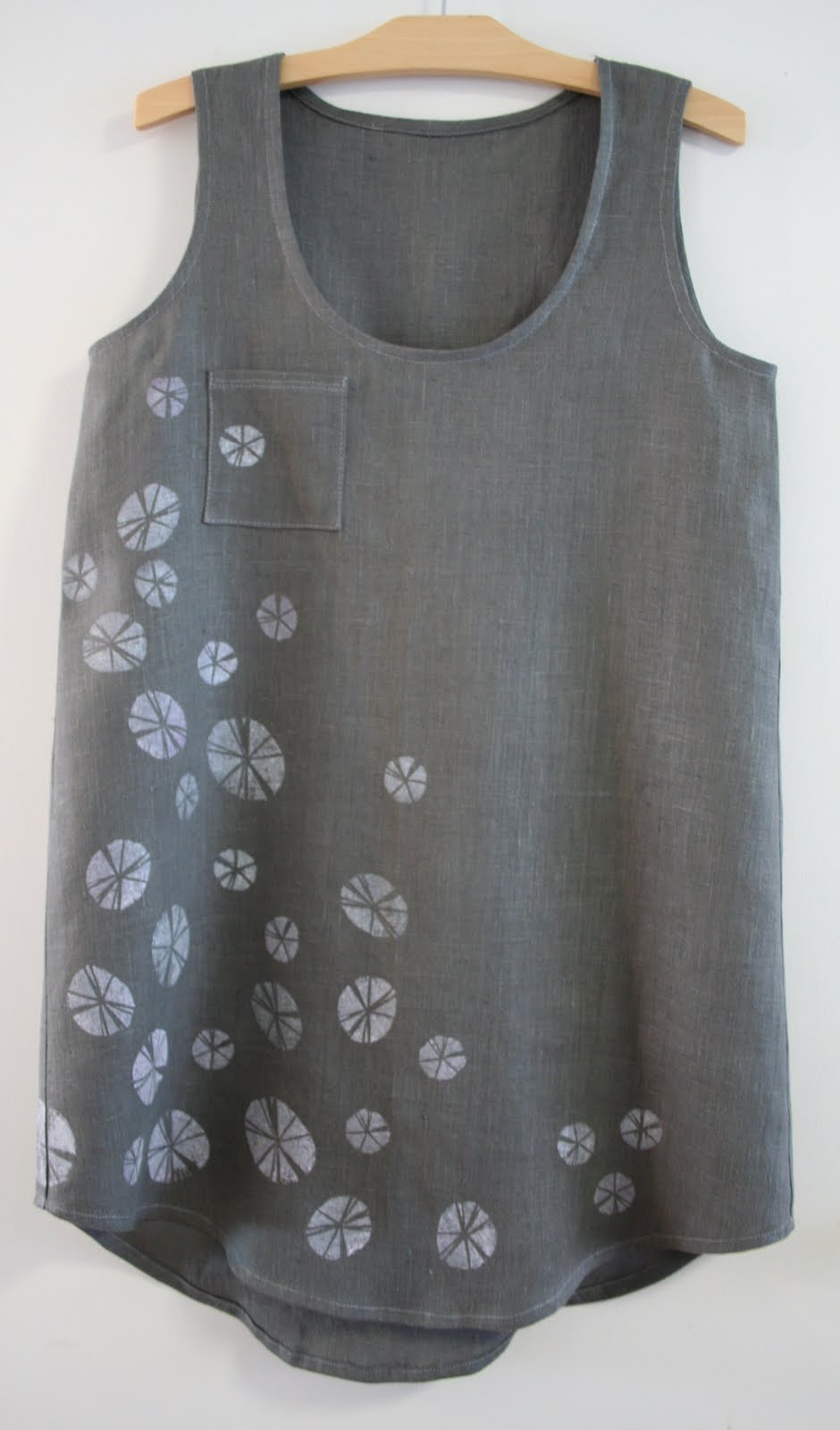 mortadella makes: Wiksten Tank + Dress Pattern: Dress