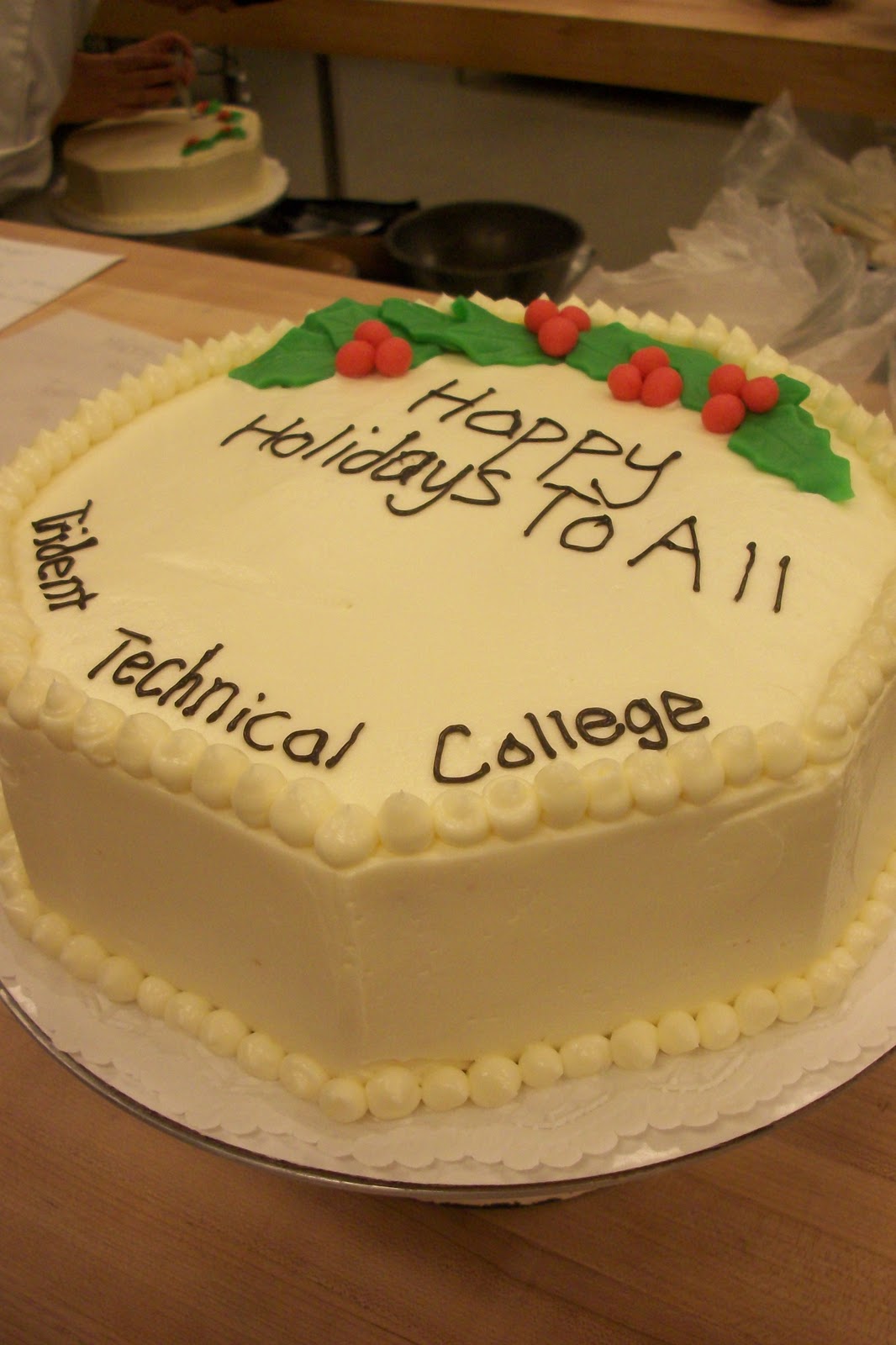 How Sweet It Is: Holiday Octagon Shaped Cake
