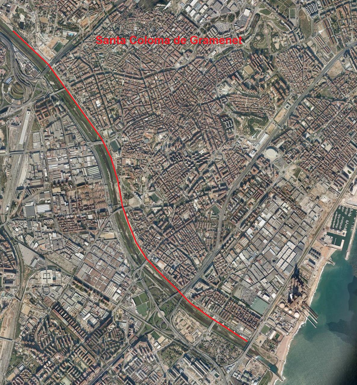 Reto 500 KM Riu Besòs: Mapa del recorrido