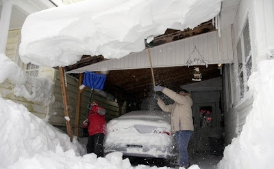 Fresh Pics: Heavy Snowfall in Mexico City