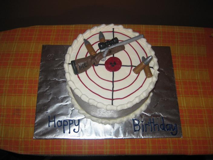 Adam's Best Cake Decorating: Dead on Target
