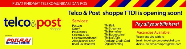 Telco & Post @ TTDI