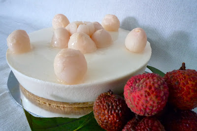 The Good Cheese Cake: Lychee Cheesecake
