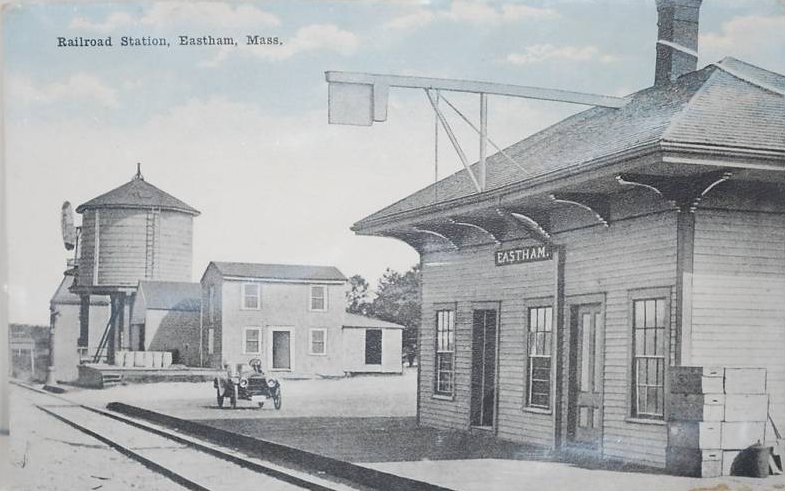 Bob's Outer Cape Cod Blog: Photo of the Day - Eastham Railroad Station