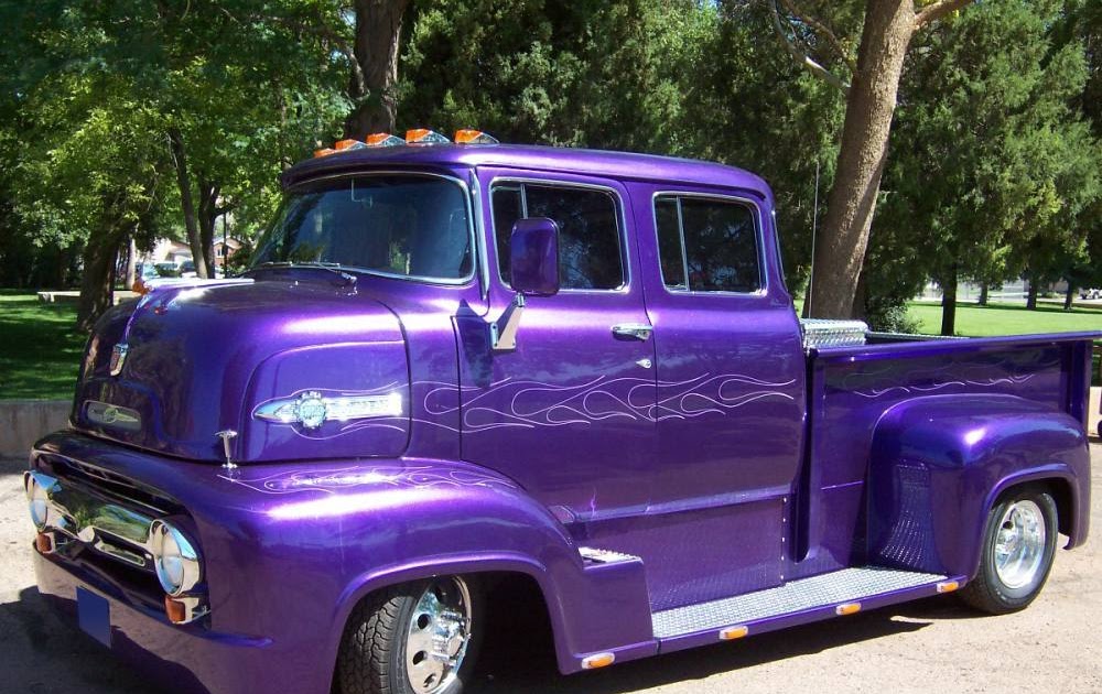 We Love Ford's, Past, Present And Future.: Custom 1956 Ford C750 COE Truck