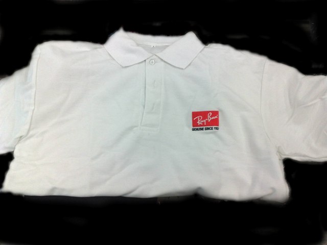 Classic American Design by Bausch & Lomb: Ray Ban Collar T Shirt