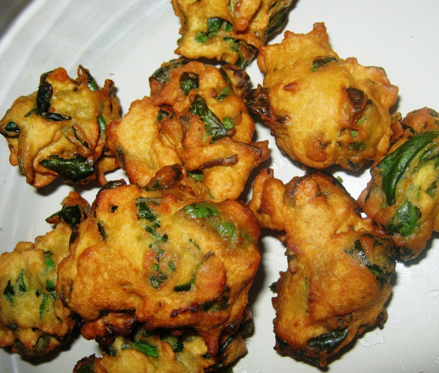 Easy Cook: Palak Pakora/spinach fritters