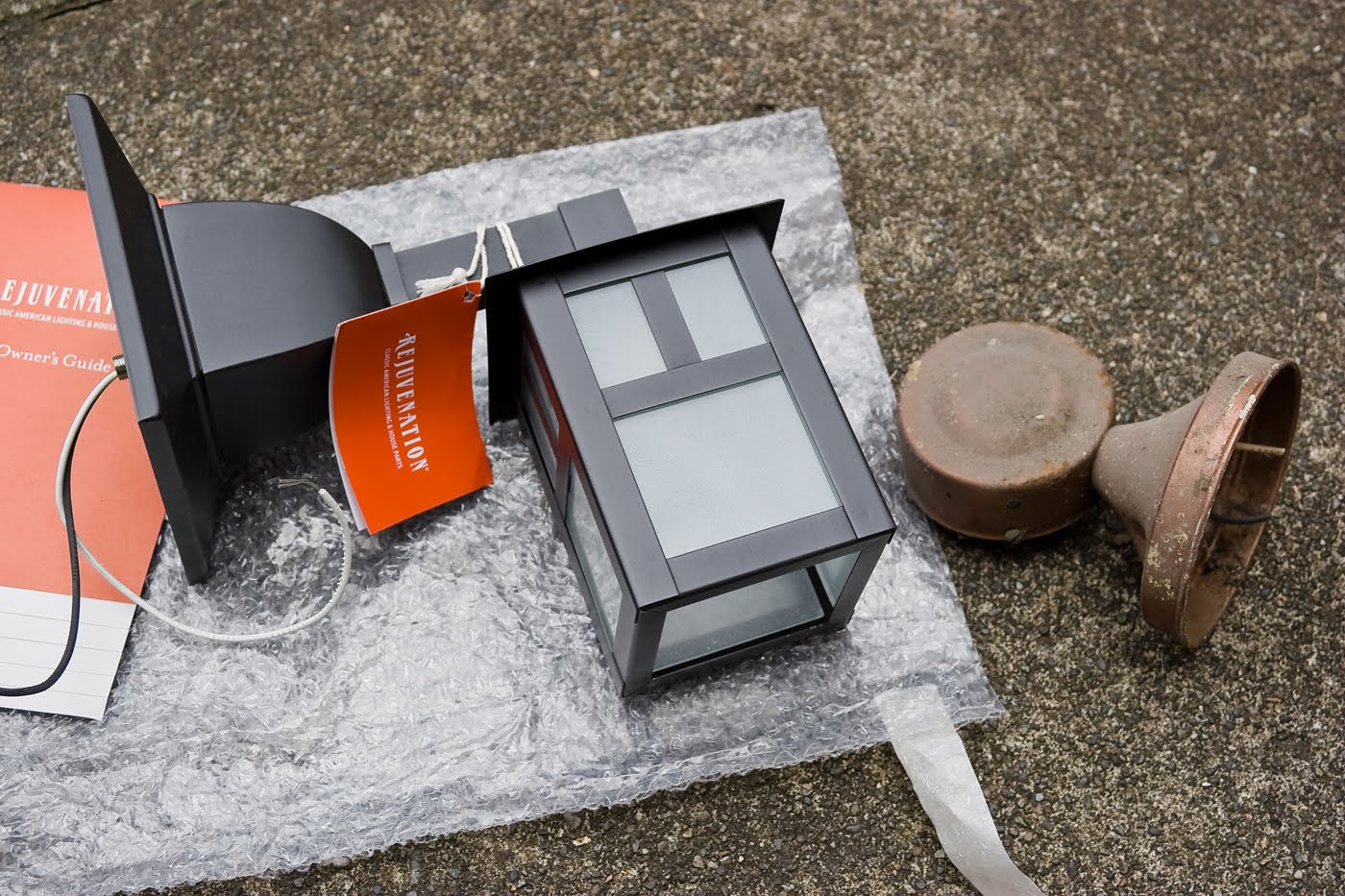 craftsman.: back door light.