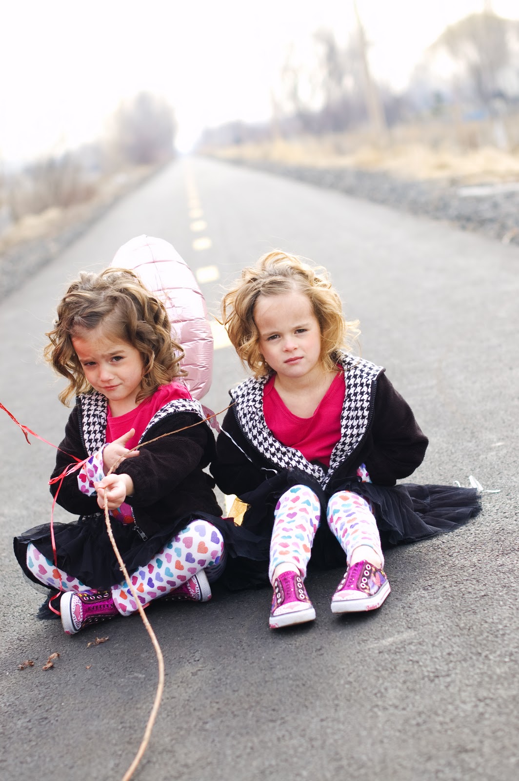 Whitney Kofford Photography: Happy Valentines From the Mini Twinnies!