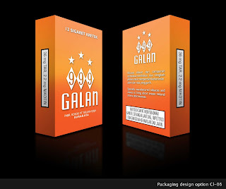 redesign package rokok GALAN
