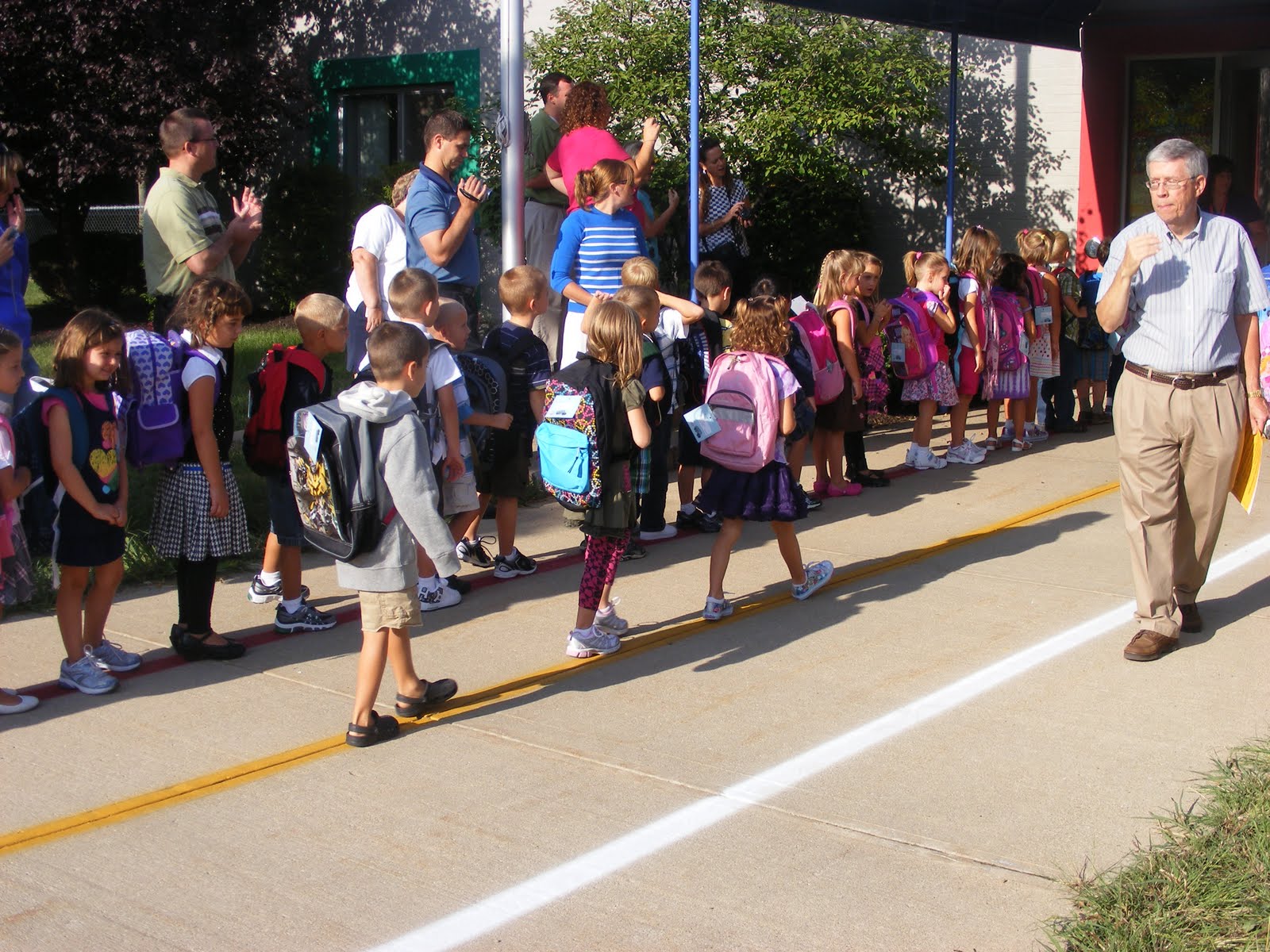 The Peters Family: Olivia's First Day of Kindergarten