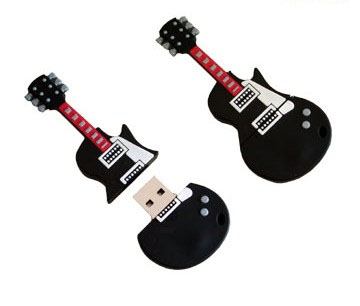 Guitar Shape Pen Drives, Guitar Pen Drives, Diwali Special Gift Pen ...